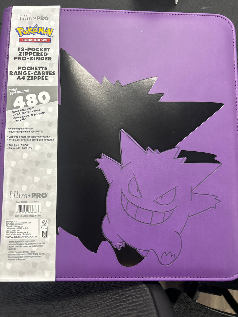 Gengar 12 Pocket Binder Ultra Pro – 88 Cardhouse
