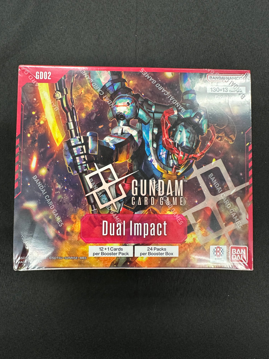 Gundam Dual Impact GD02 Booster Box – 88 Cardhouse