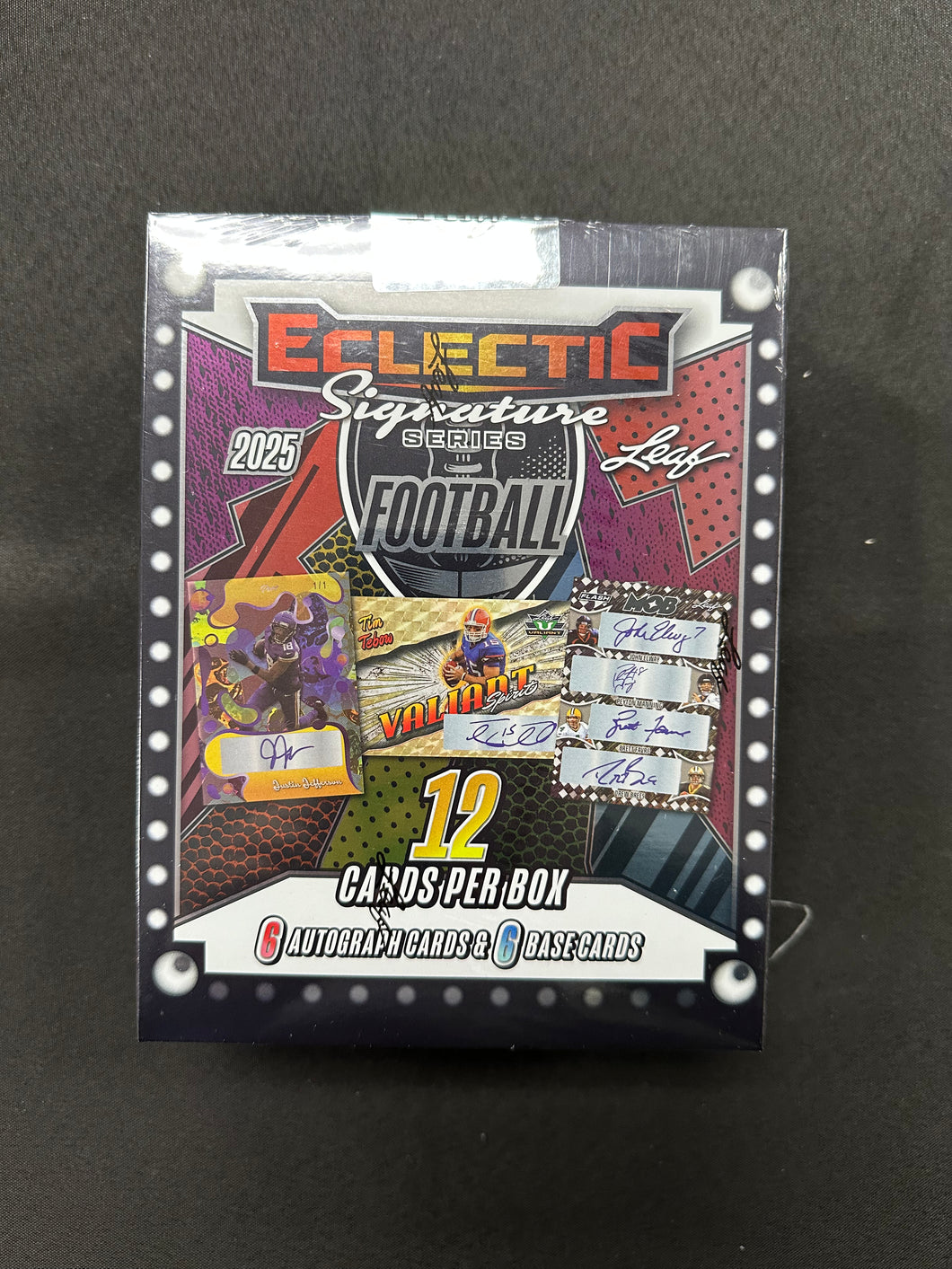2025 Leaf Electic Signature Series Football Box – 88 Cardhouse