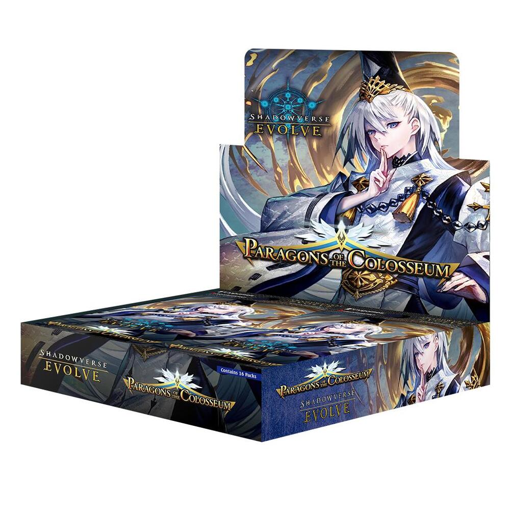 Shadowverse Evolve English BP06 Paragons of the Colosseum Booster Box ...
