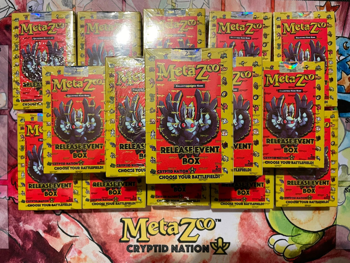 MetaZoo Cryptid Nation 2nd Edition Factory-Sealed Release Event Box (I ...