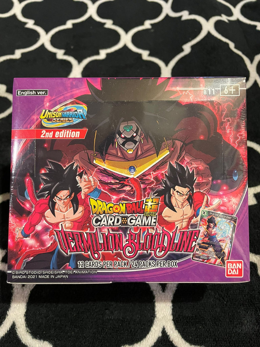 Dragon Ball Super TCG - Vermillion Bloodline Booster Box – 88 Cardhouse